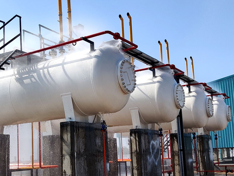 LPG Mounded Storage Plant Installation, LPG Above Ground Storage Plant ...